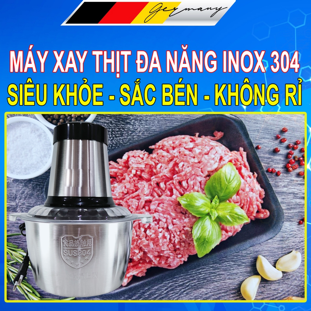 Máy Xay Thịt Đa Năng - Máy Xay Thịt Inox - Máy Xay Thịt - Cối Inox 4 ...