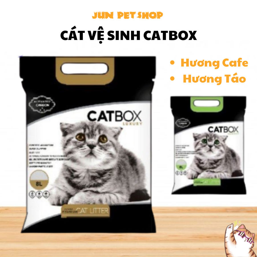 Cát Vệ Sinh Cho Mèo [VÓN CỤC SIÊU TỐC] Dòng Catbox Luxury Loại 8 Lít Với Các Mùi Hương (Chanh ...