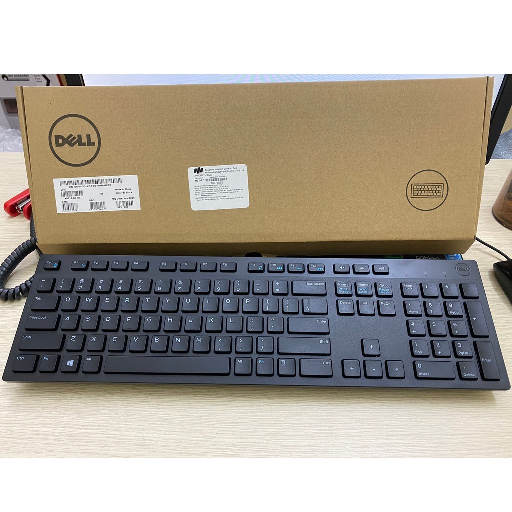Bàn phím có dây văn phòng Dell KB216 | Shopee Việt Nam