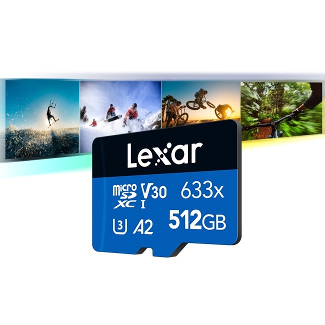 Thẻ nhớ MicroSD Lexar 32GB/ 64GB/128GB class 10, tốc độ 100MB/s, kèm ...