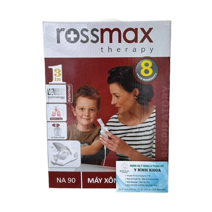 (CHÍNH HÃNG) Máy Xông Hút Khí Dung 2 in 1 NA 90 ROSSMAX BẢO HÀNH 8 NĂM THƯƠNG HIỆU MỸ | Shopee ...