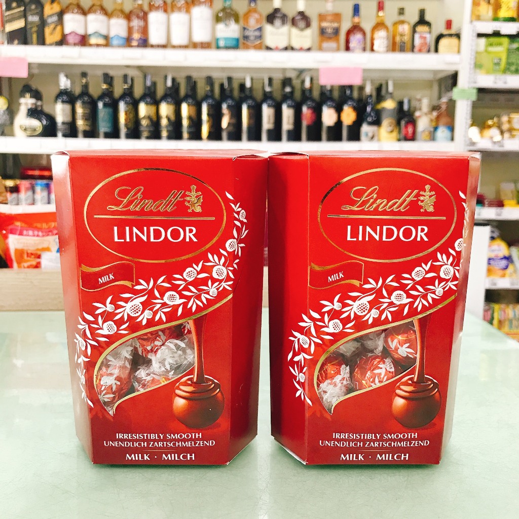 Socola Lindt Lindor Milk 200g - hộp trụ đỏ (Đức) | Shopee Việt Nam