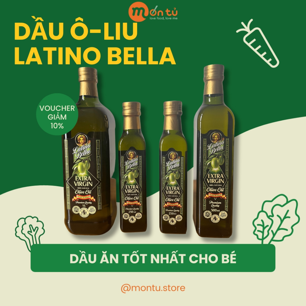 [DATE XA]Dầu Ôliu nguyên chất Extra Virgin hiệu Latino Bella nhập Tây ...