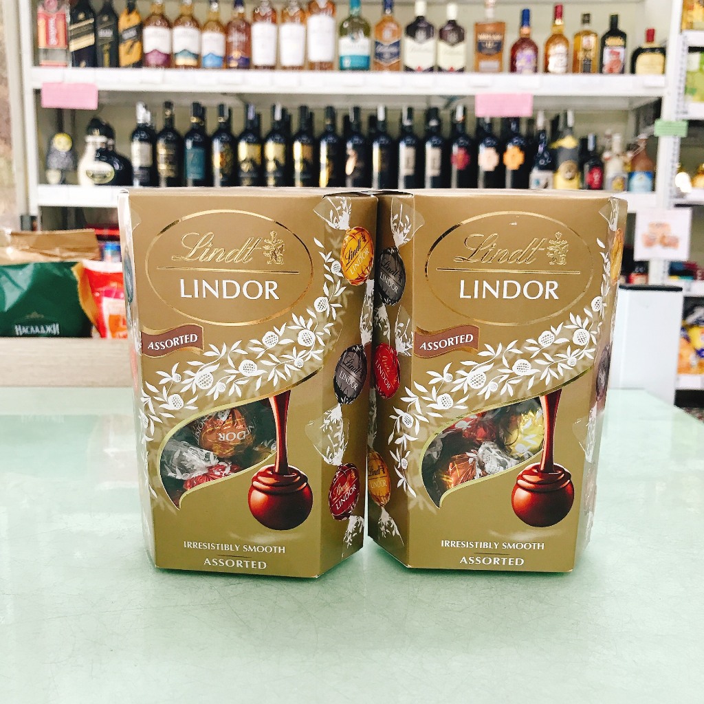 Socola Lindt Lindor Assorted 200g - hộp trụ vàng (Đức) | Shopee Việt Nam