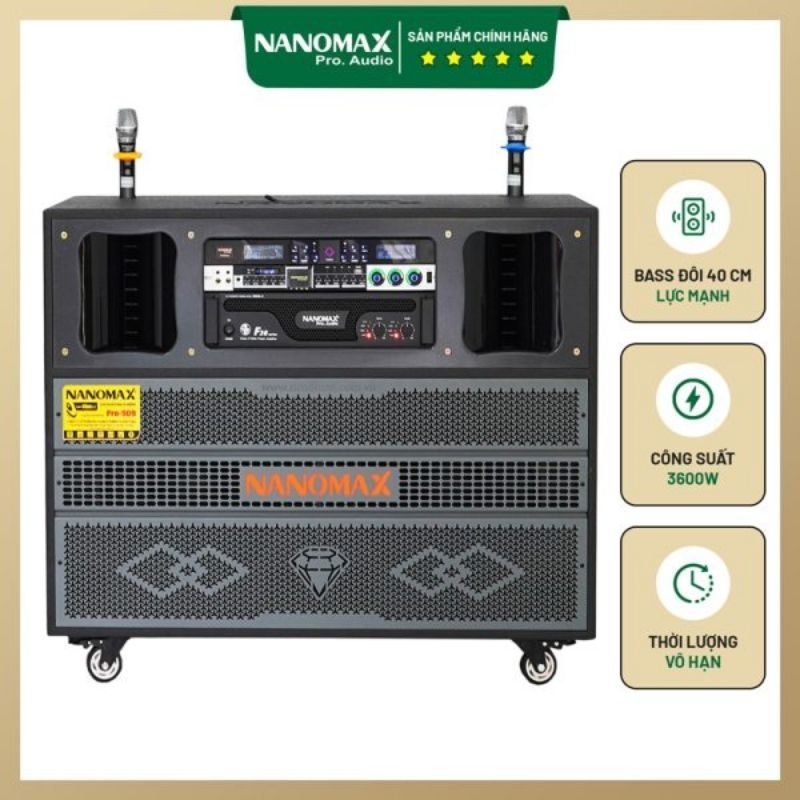 LOA KÉO TỦ ĐIỆN NANOMAX Pro-909 | Shopee Việt Nam