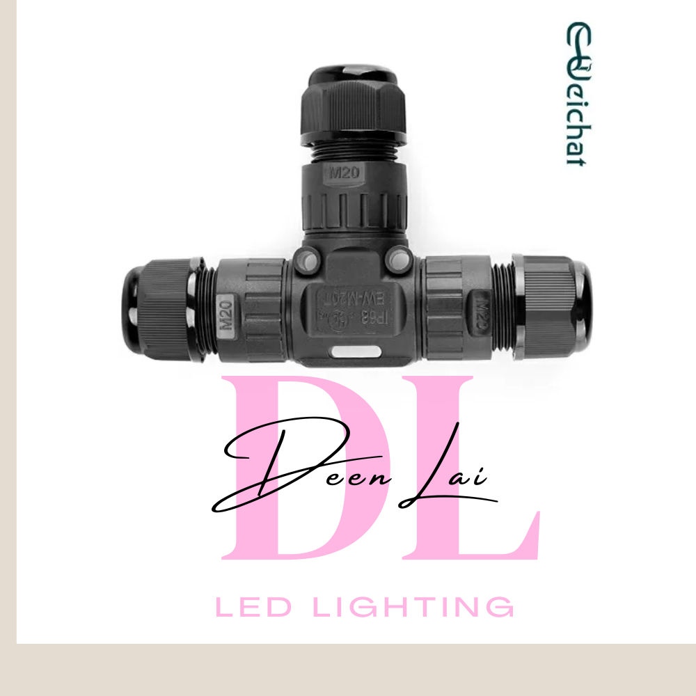 Đầu nối T chống nước M20T-3P IP68 3pin | Shopee Việt Nam