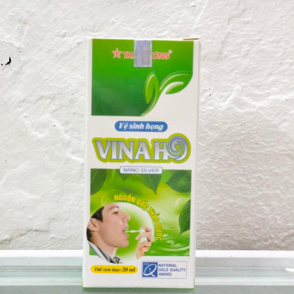 Xịt họng vinaho sao thái dương hộp 20ml | Shopee Việt Nam