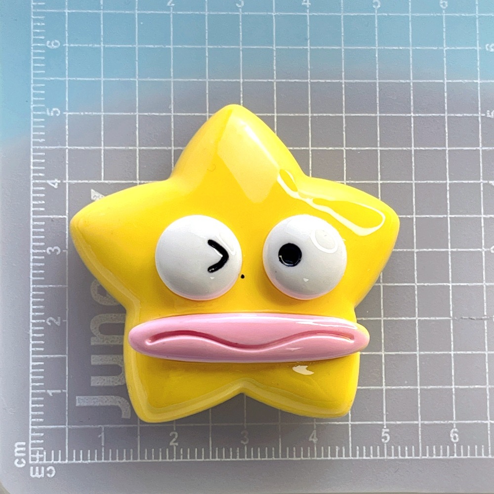 Sticker, Charm 3D chủ đề cá môi dày lớn DIY Mayto nhựa cứng gắn Dép ...