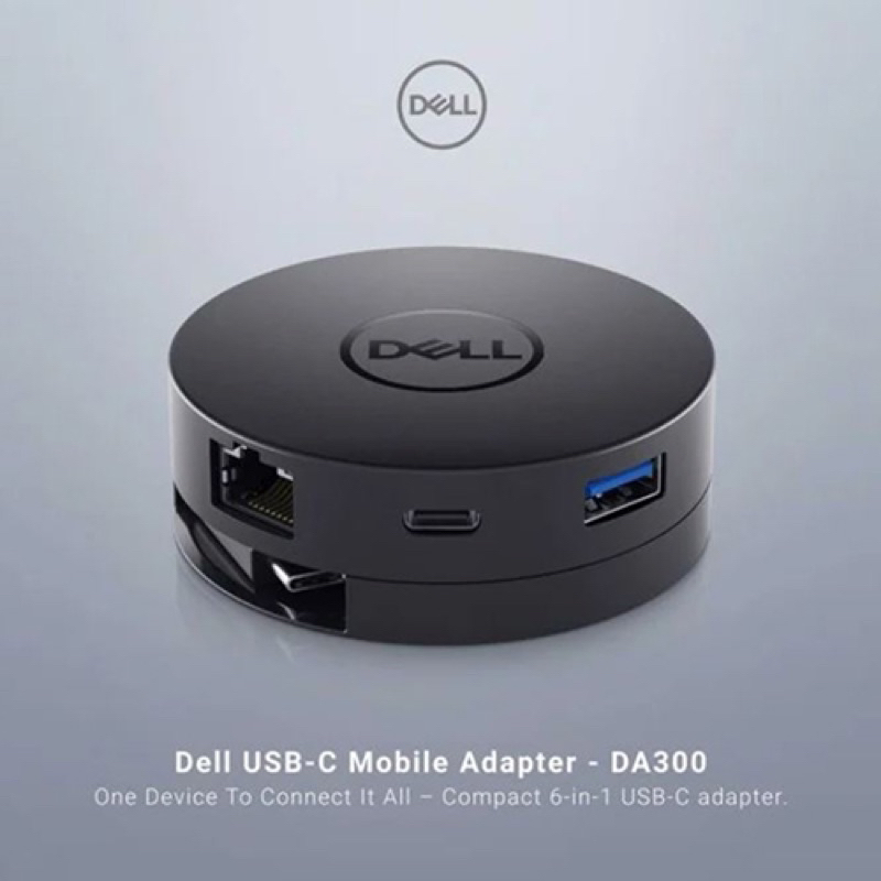Bộ Hub Dell DA300 TYPE-C to HDMI/VGA/DP/LAN/USB A/C - Chính hãng ...