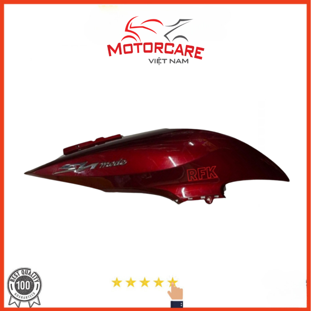 Bộ ốp sườn phải Sh Mode (2020-2023) màu Đỏ đun *R350C* chính hãng Honda ...