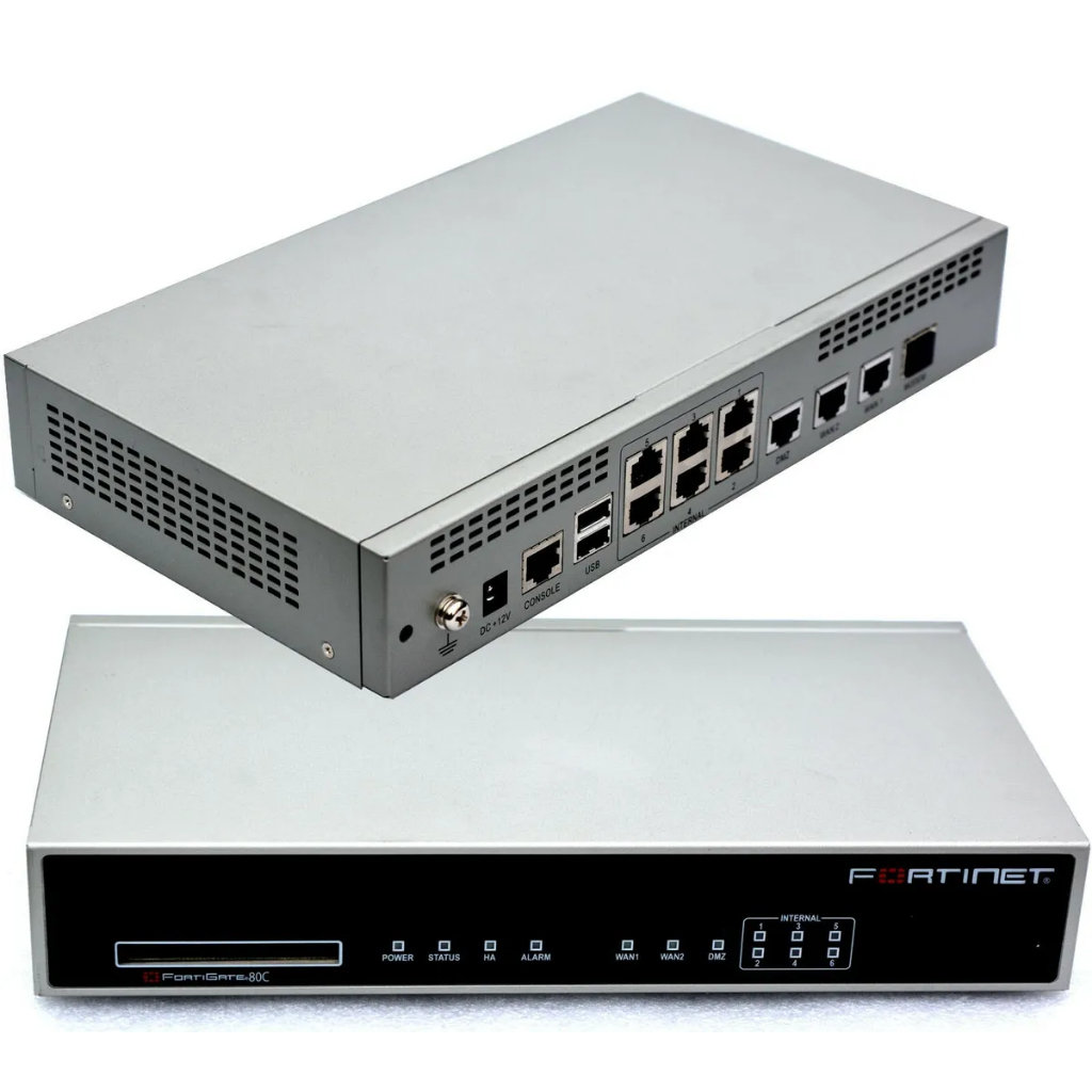 Thiết bị mạng chuyển mạch FortiGate 80C - Firewall Fortinet FortiGate ...