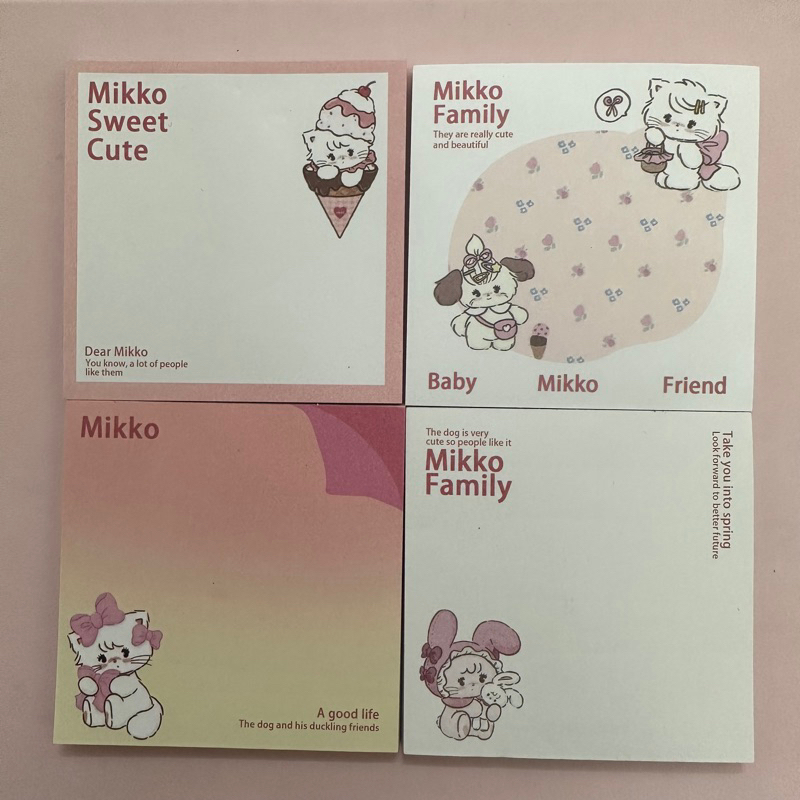 NOTE MÈO MIKKO KHÔNG KEO 50 TỜ | Shopee Việt Nam