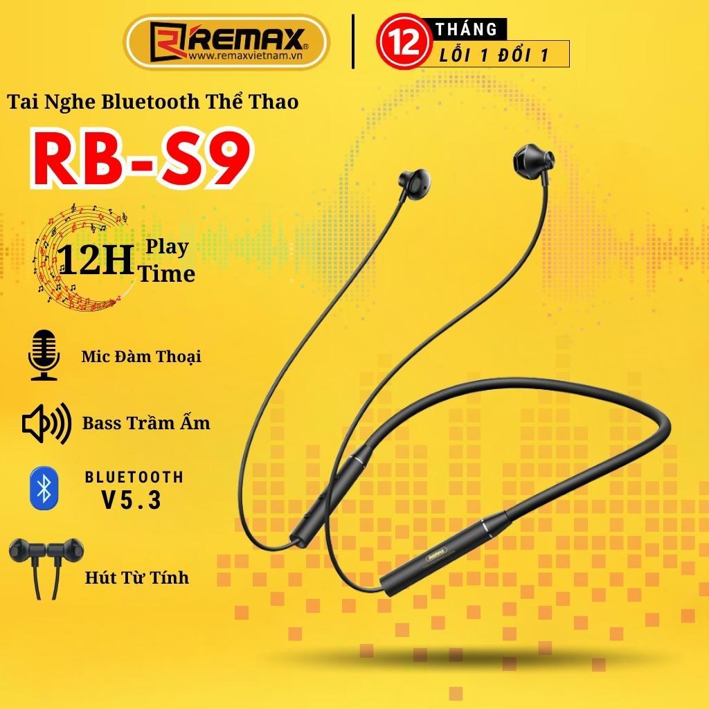 Tai Nghe Thể Thao Bluetooth Remax RB-S9 Âm Thanh Chuẩn HIFI Bass Treble Rõ Ràng- Remax Việt Nam ...