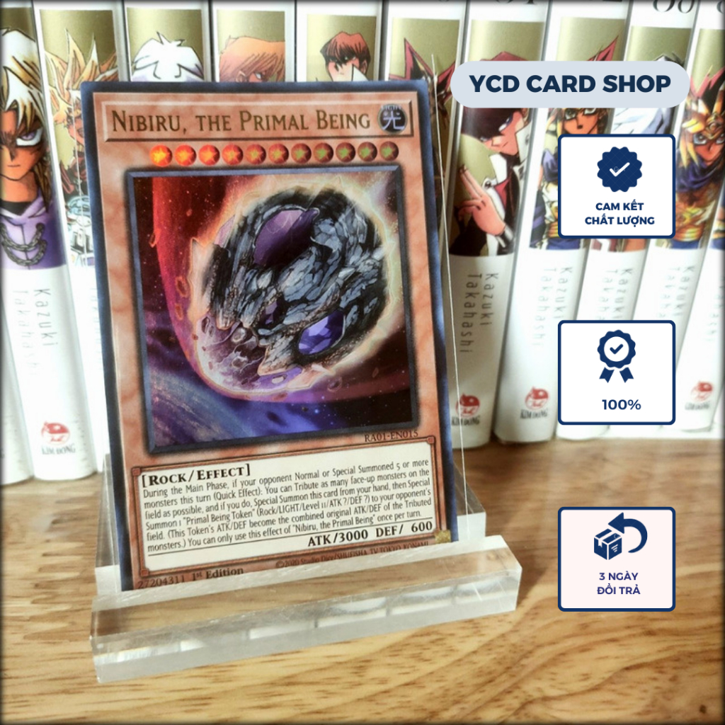 [YCDcardgame] Thẻ bài Yugioh Chính Hãng Nibiru, the Primal Being | Shopee Việt Nam