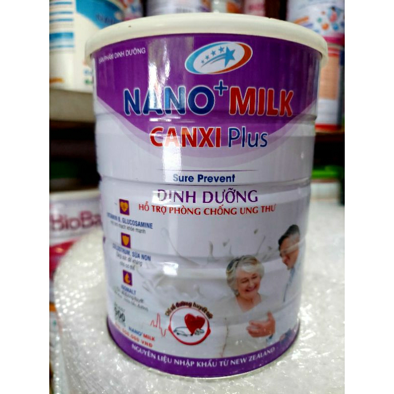 SỮA NANO MILK CANXI PLUS DINH DƯỠNG HỖ TRỢ PHÒNG CHỐNG UNG THƯ DATE ...