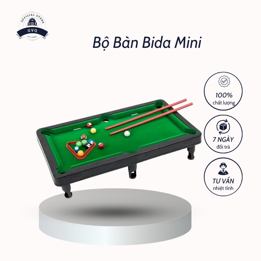 Bộ Bàn Bida Snooker Pool Mini Đầy Đủ Phụ Kiện Cho Bé Và Gia Đình Giải ...