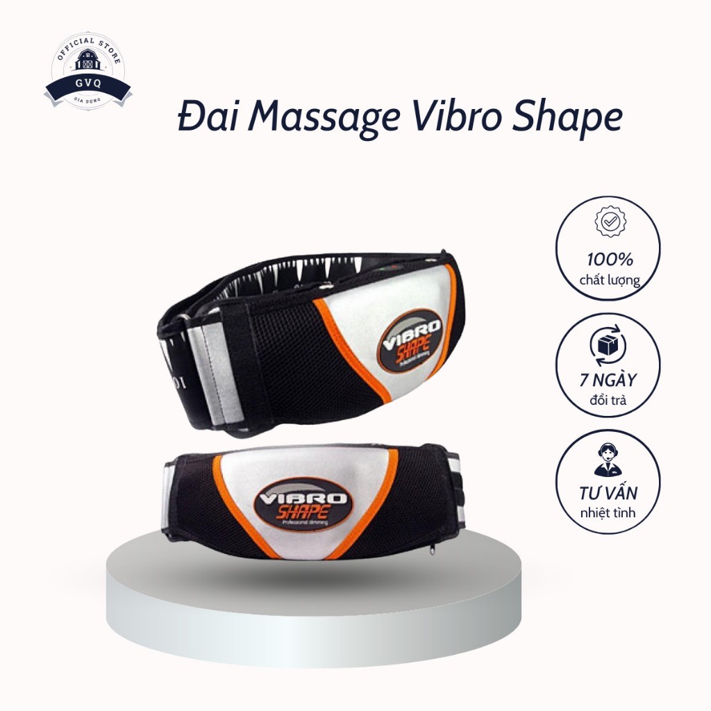 Đai Massage Nóng Vibro Shape Giảm Mỡ Bụng Săn Chắc Cao Cấp Hiệu Quả ...