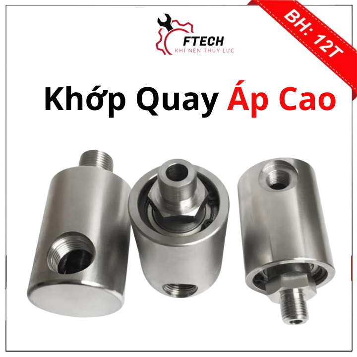 Khớp quay áp cao SHGY-08/10/15/20/25/32/40 chất liệu inox 304,chịu ...