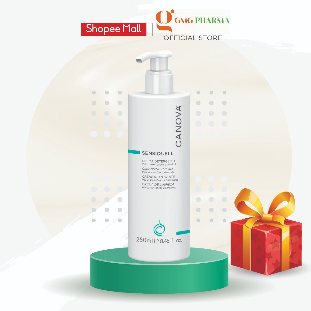 Sữa rửa mặt cho da nhạy cảm Canova Sensiquell Crema Detergente ...