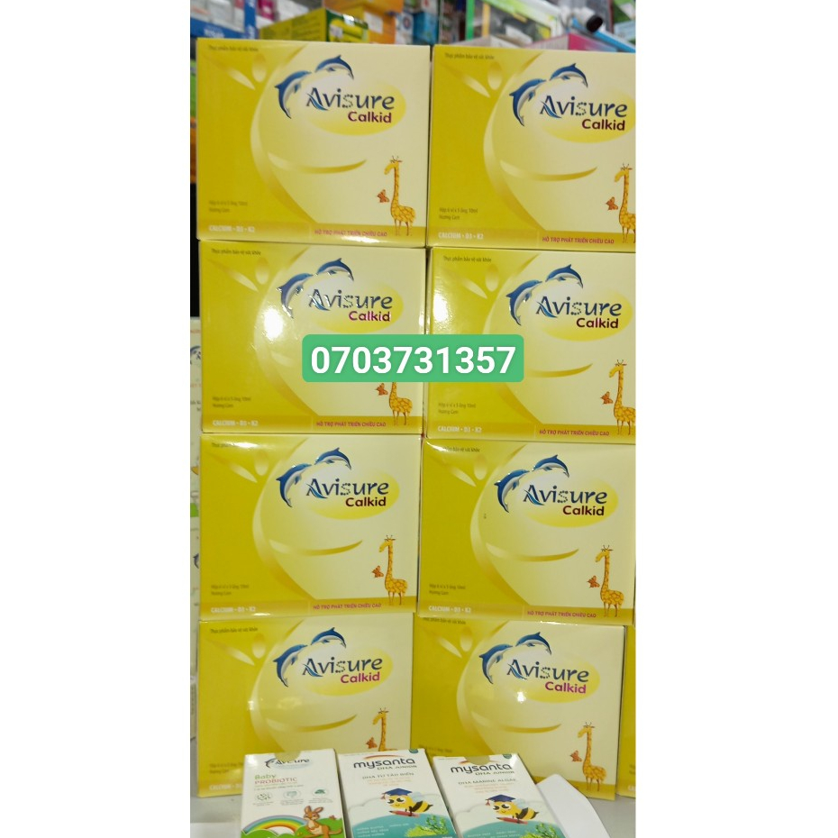 [CHÍNH HÃNG ] Avisure Calkid - Canxi nano cho trẻ (Hộp 30 ống) Avisure ...