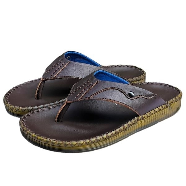 Dép Nam da bò cao cấp TK03 dép nam quai kẹp,dép xỏ ngón nam | Shopee Việt Nam