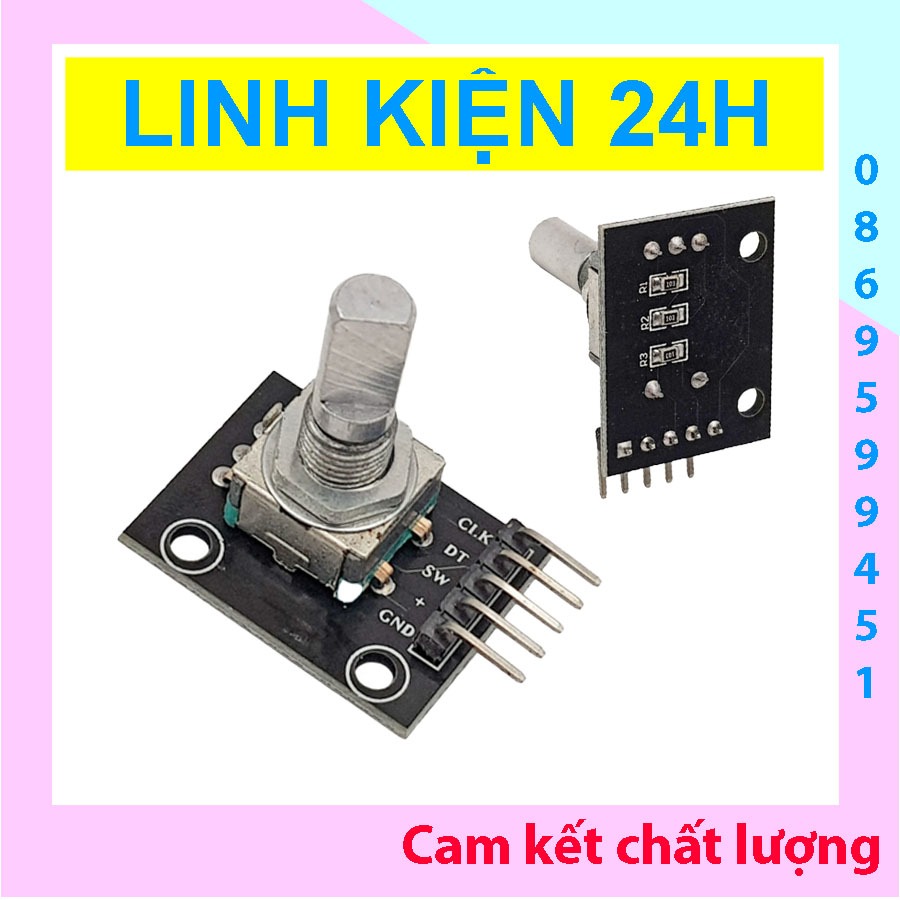 Mạch Volume Xoay Rotary Encoder 360 Độ KY-040 | Shopee Việt Nam