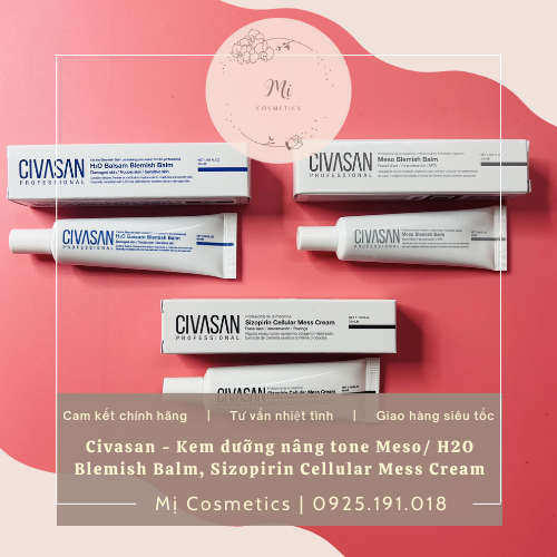 [Chính Hãng] Civasan - Kem dưỡng nâng tone Meso / H2O Balsam Blemish ...