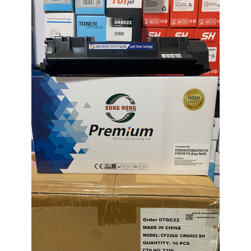 Hộp mực 05A/80A, hộp mực cho Canon LBP 6300DN, HP 2035 2055, Có lỗ đổ ...