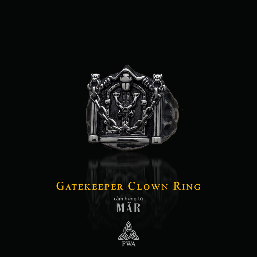 Nhẫn bạc nam FWA Gatekeeper Clown - MAR | Shopee Việt Nam