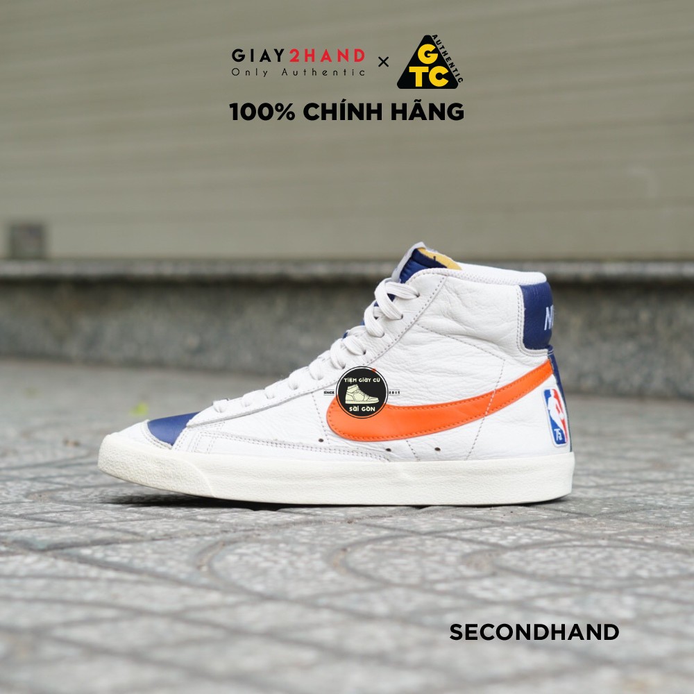[2hand] Giày Thể Thao NBA x BLAZED MID 77 EMB 75th ANNIVERSARY KNICKS ...