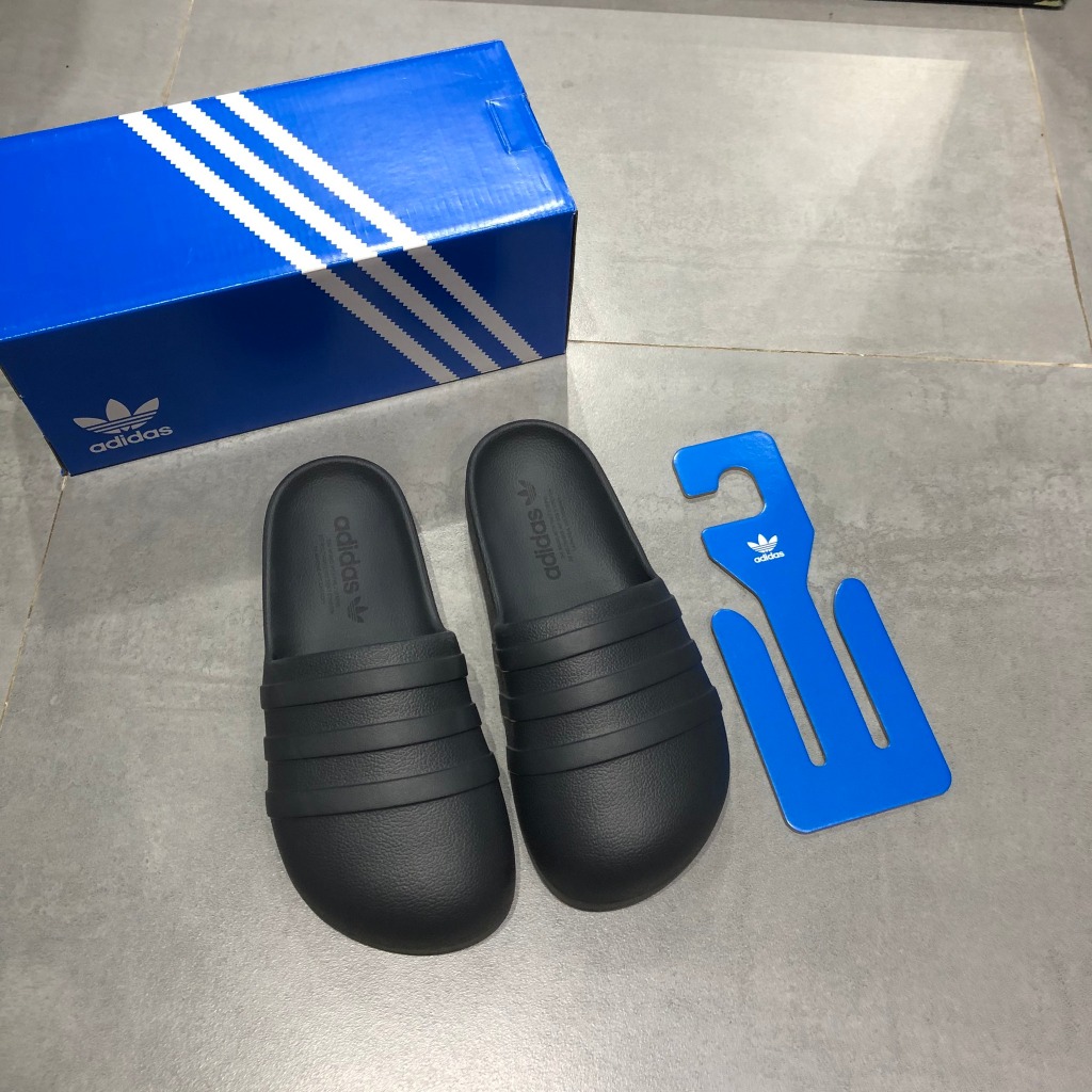 [ Chính Hãng ] Dép sục Adidas AdiFom Adilette Slide Clog 'Black Carbon ...