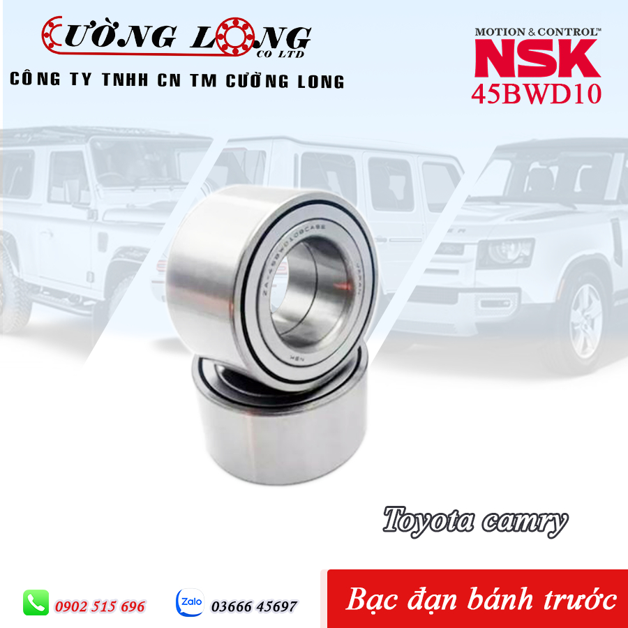 Bạc đạn bánh trước Toyota Camry NSK 45BWD10 [HÀNG CHÍNH HÃNG] | Shopee ...