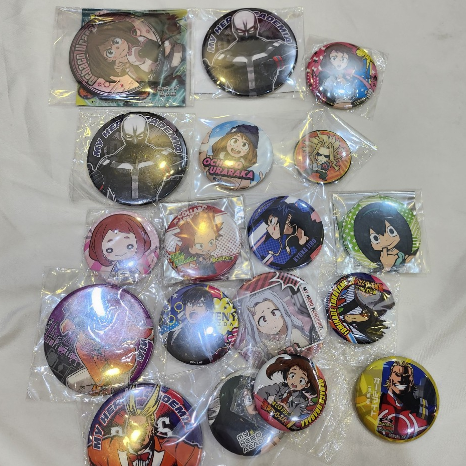 Huy hiệu nhân phẩm badge My Hero Academia MHA Học viện anh hùng ...