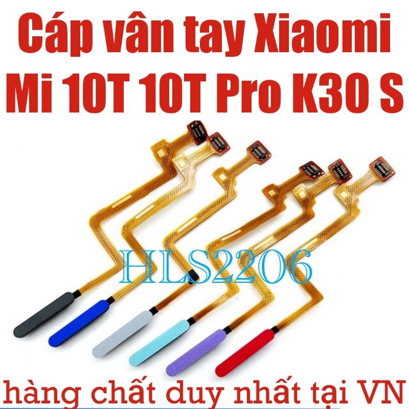 Cáp vân tay Xiaomi Mi 10T 10T Pro K30S zin hãng | Shopee Việt Nam