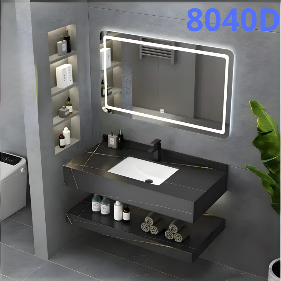 Bàn Đá 2 Tầng + Gương Led 8050 | Shopee Việt Nam