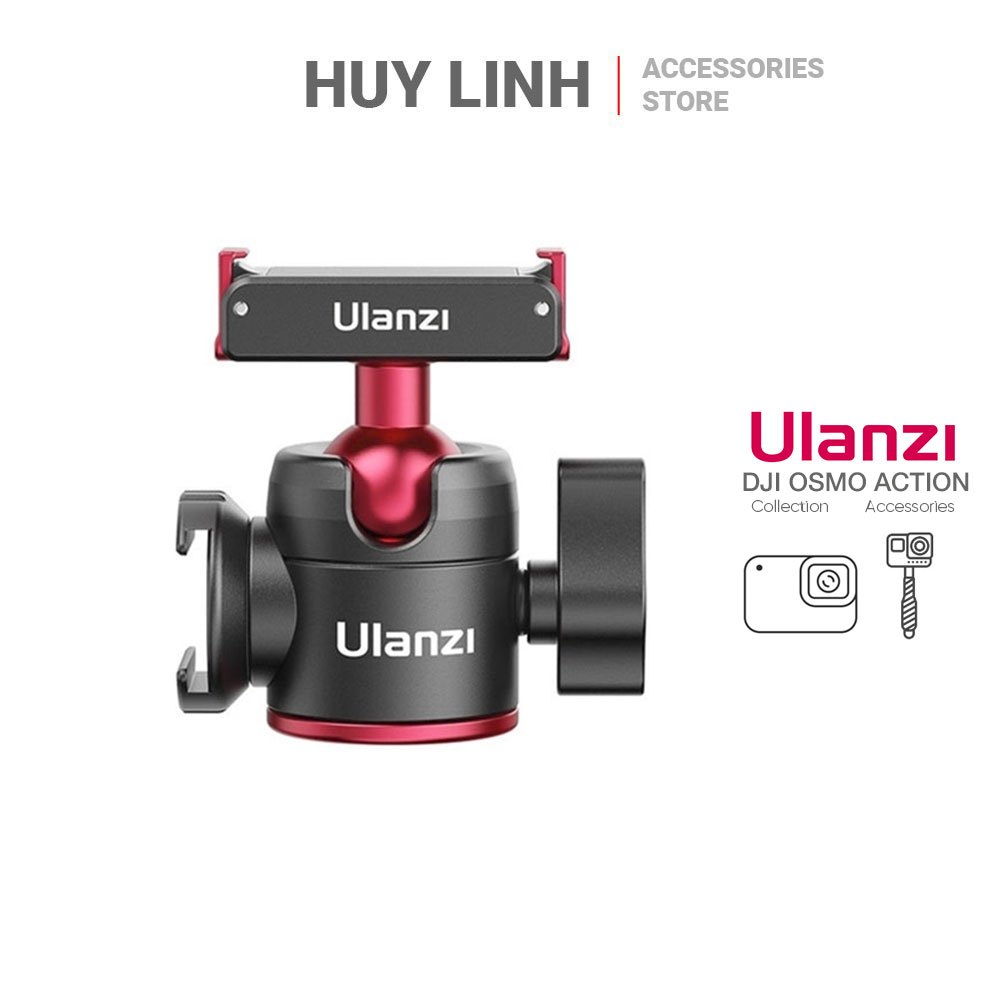 Đầu ballhead tháo lắp nhanh Ulanzi U-180 cho DJI Action Camera 2 3 4 | Shopee Việt Nam