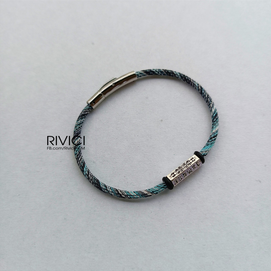 Vòng Tay May Mắn Bình An Lục Tự Minh Chú Bạc S925 Cao Cấp Rivici | Shopee Việt Nam