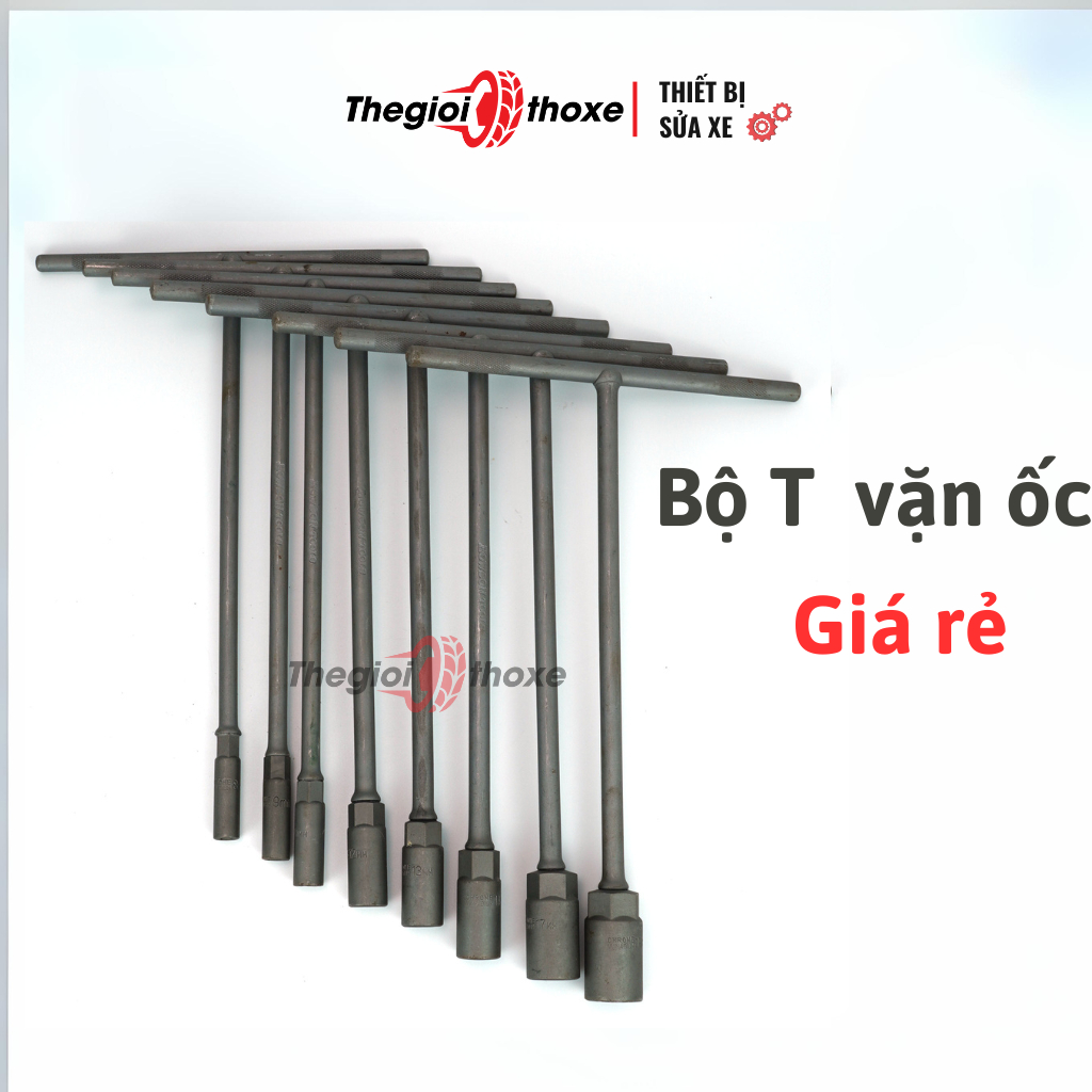 Cây T sửa xe máy với 8 cần bằng thép cứng, bền đẹp - Thế Giới Thợ Xe | Shopee Việt Nam