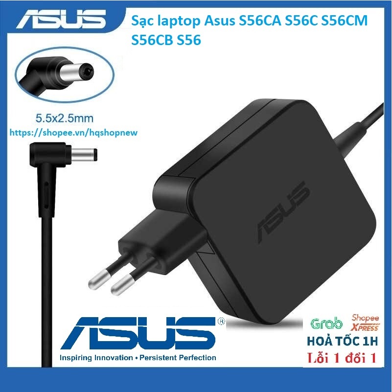 ⚡️[Sạc zin] Sạc laptop Asus S56CA S56C S56CM S56CB S56 | Shopee Việt Nam