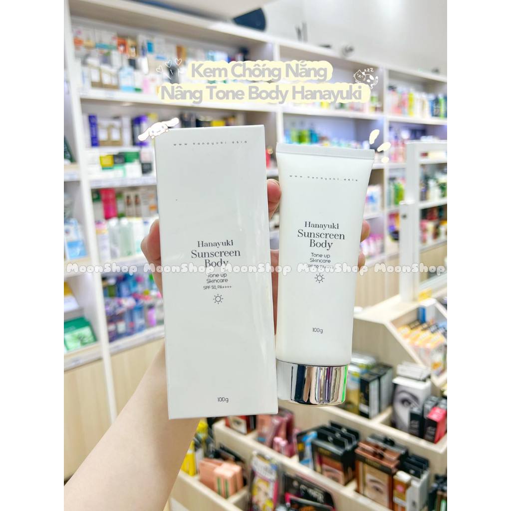 KEM CHỐNG NẮNG HANAYUKI SUNSCREEN TONE UP SKINCARE 100G - BODY (TUÝP ...