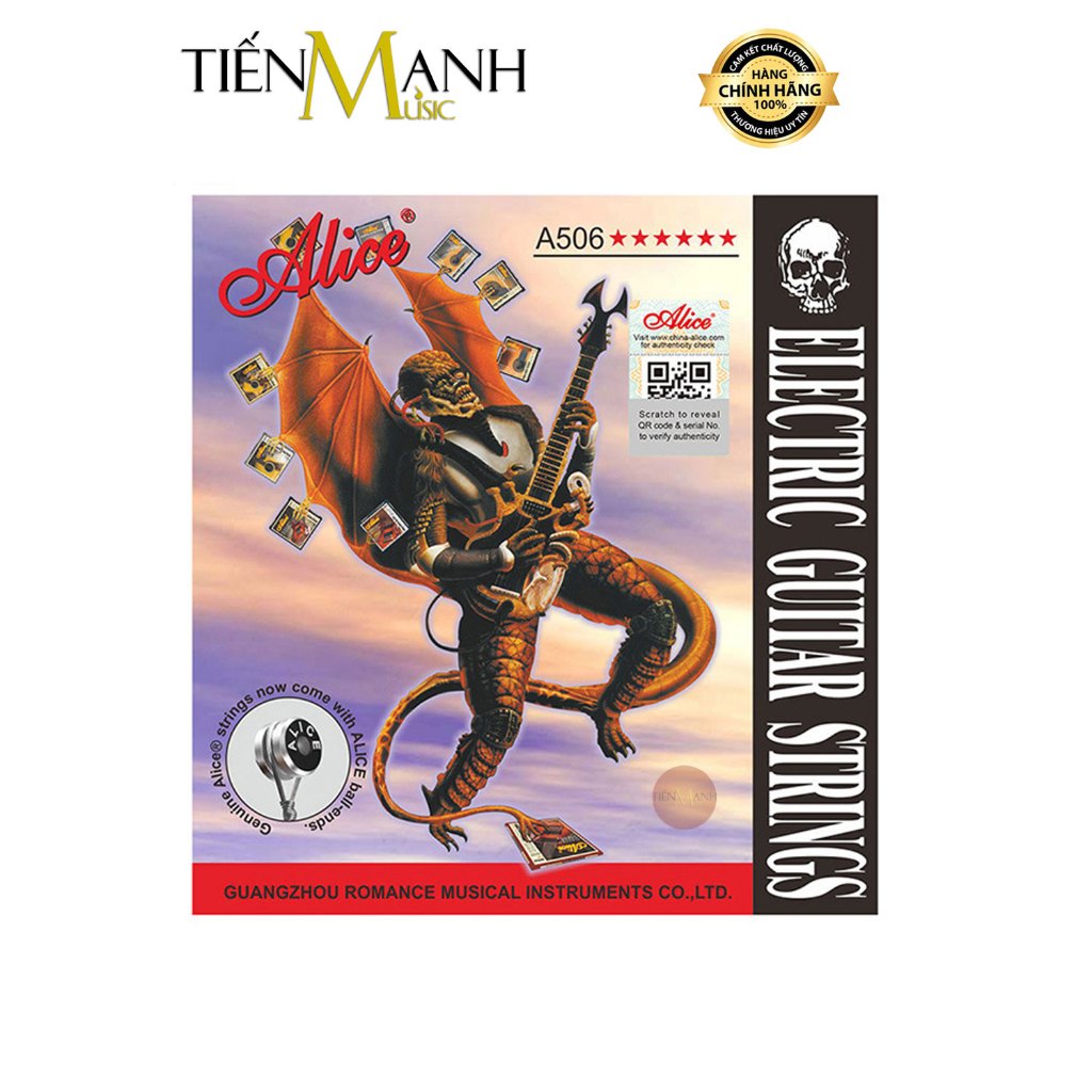 [Chính Hãng] Dây Đàn Guitar Điện Alice A506 Và Dây Lẻ Electric Strings ...