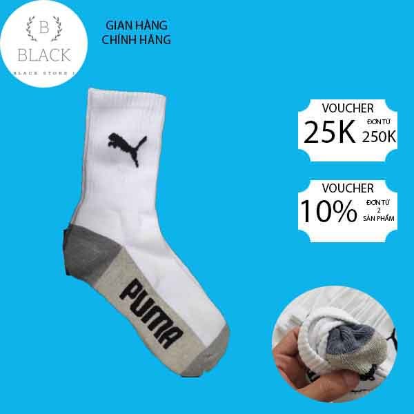 [chính hãng] Tất PUMA cổ cao - Tât thể thao thấm hút mồ hôi chân ...