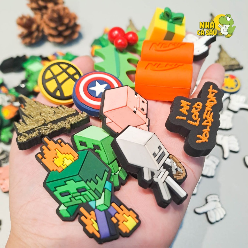 Jibbitz charms crocs gắn dép sục chính hãng Harry Potter, hộp quà ...