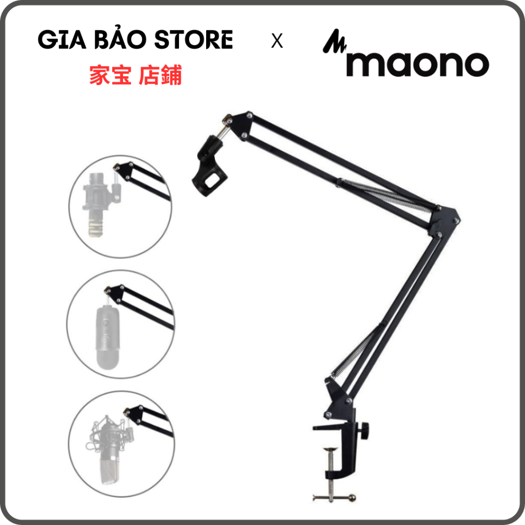 MAONO B01 - Giá Treo Micro Kẹp Bàn - Hàng Chính Hãng | Shopee Việt Nam