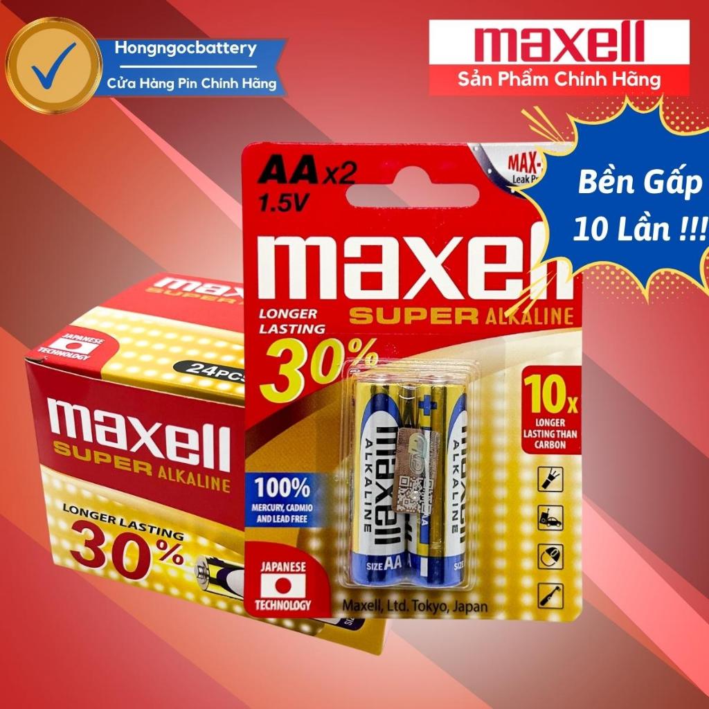 Hộp 24 Viên Pin AA , Pin AAA 1,5V MAXELL SUPER ALKALINE - Hàng chính hãng | Shopee Việt Nam