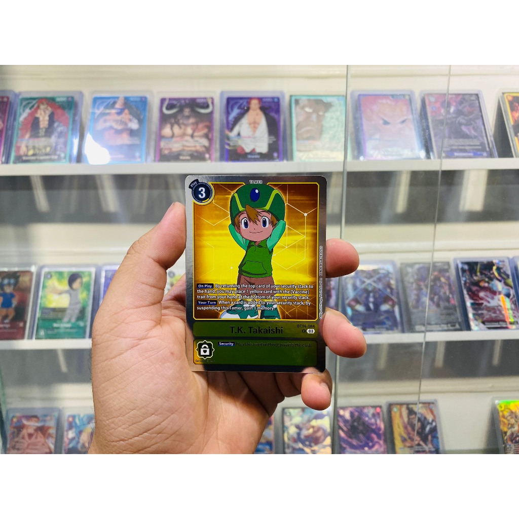 Thẻ bài Digimon Mã BT14-084 - T.K. Takaishi - Tamer - Rare | Shopee Việt Nam