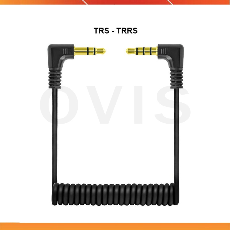 Cáp Âm Thanh 3.5 Mm TRS-TRS / TRS - TRRS Kết Nối Micro Với Máy Ảnh, Điện Thoại, Máy Tính ...