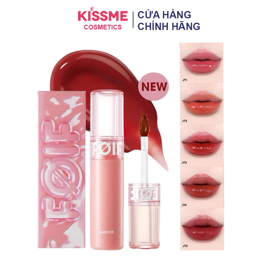 [FOIF by Merzy] Son Tint Bóng Thuần Chay, Căng Mọng, Bền Màu FOIF Juicy ...