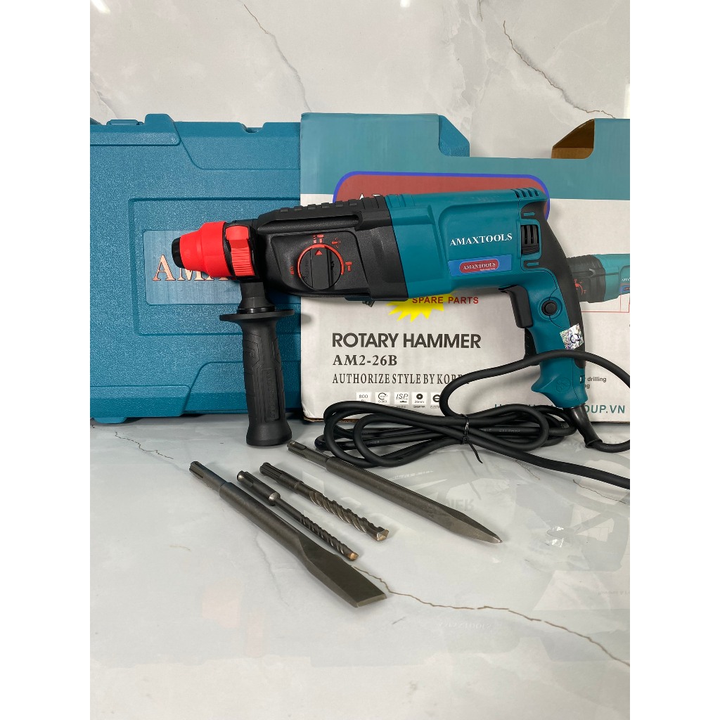 Máy khoan bê tông 3 chức năng AMAX TOOLS AM2-26B công suất 800w ...