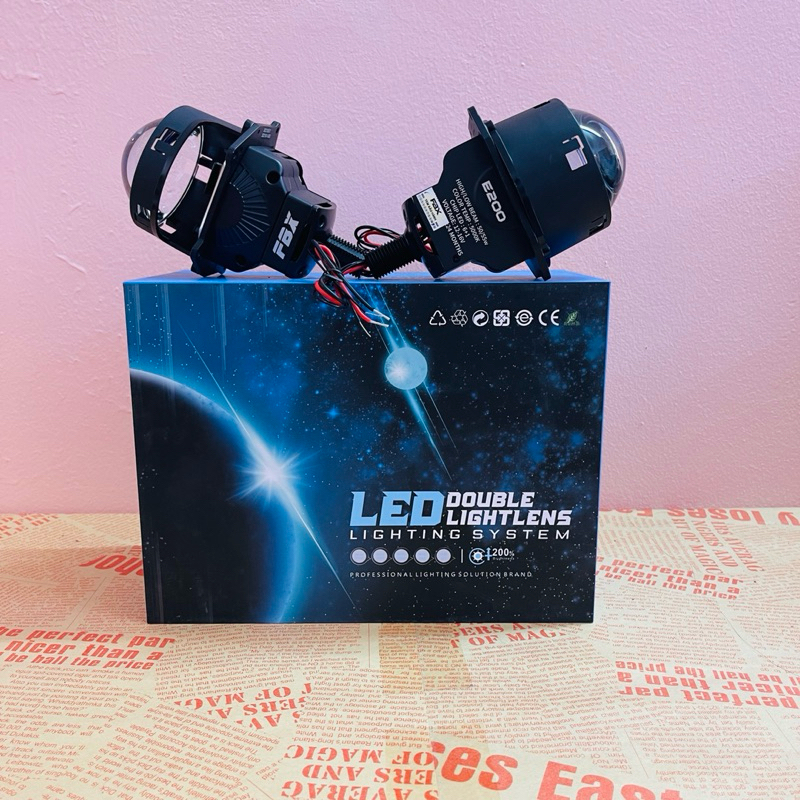 Bi Cầu Led M10 Ultra Lens Vuông Vân Tổ Ong Kèm Vòng 3D Cho Ae Về Làm Bi ...